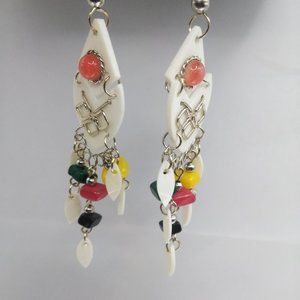 Jewelry | Peruvian Earrings In Alpaca And Natural Stone | Poshmark